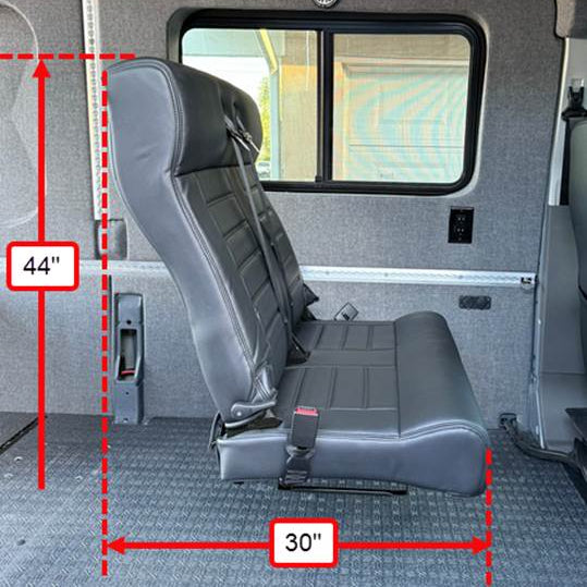 Flip-up Bench Seat for Sprinter and Transit Cargo Vans – SergSupply