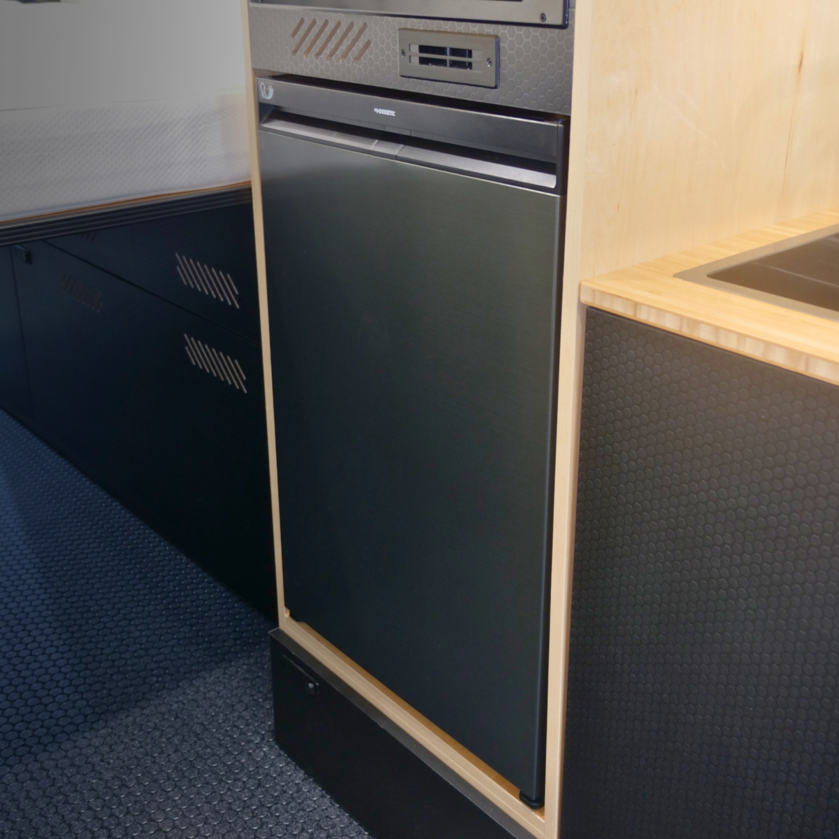 Tall Kitchen Cabinet with Microwave for Sprinter, Transit, & Promaster ...