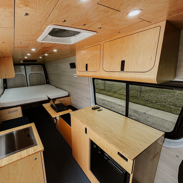 Overhead Van Cabinets | Van Conversion Storage Solutions by Serg Supply ...