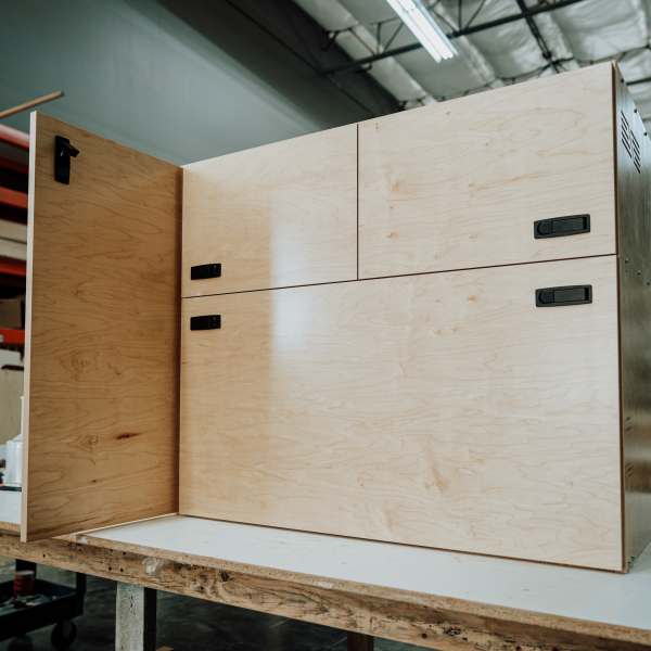 Van Wheel Well Cabinets | Serg Supply - Van Conversion & DIY Essentials ...