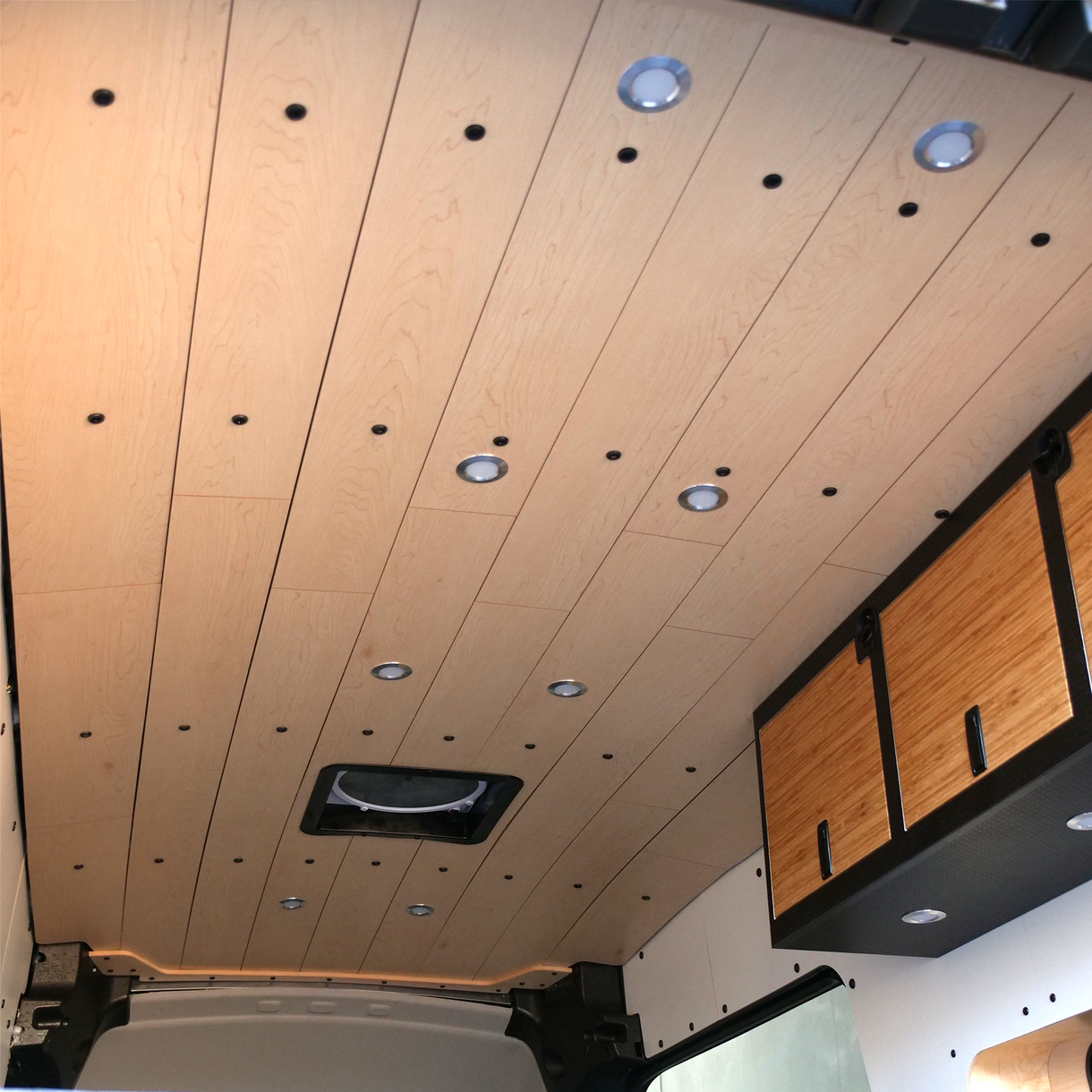 Transform Your Van with Serg Supply's Transit Ceiling Kit | Van ...